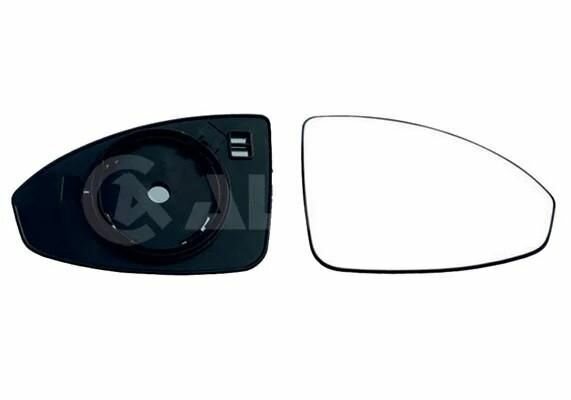 Зеркало-элемент ALKAR, 6432454, правое, выпуклое, с подогревом, Chevrolet Cruze 1.4-2.0 09