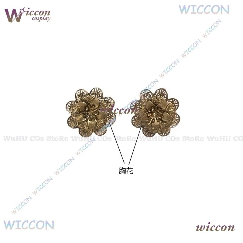 Косплей костюм Леди Димитrescu из Resident Evil 4 Remake one size, only brooch, European size