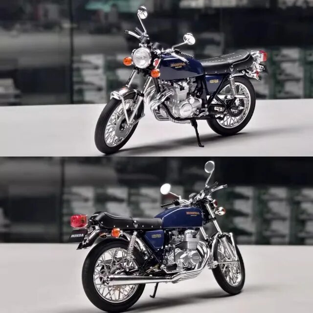 Новинка в наличии! Модель мотоцикла Honda CB400 Four в масштабе 1:12 от Aoshima, изготовленная из сплава и смолы, для детей, коллекционная игрушка, подарок.