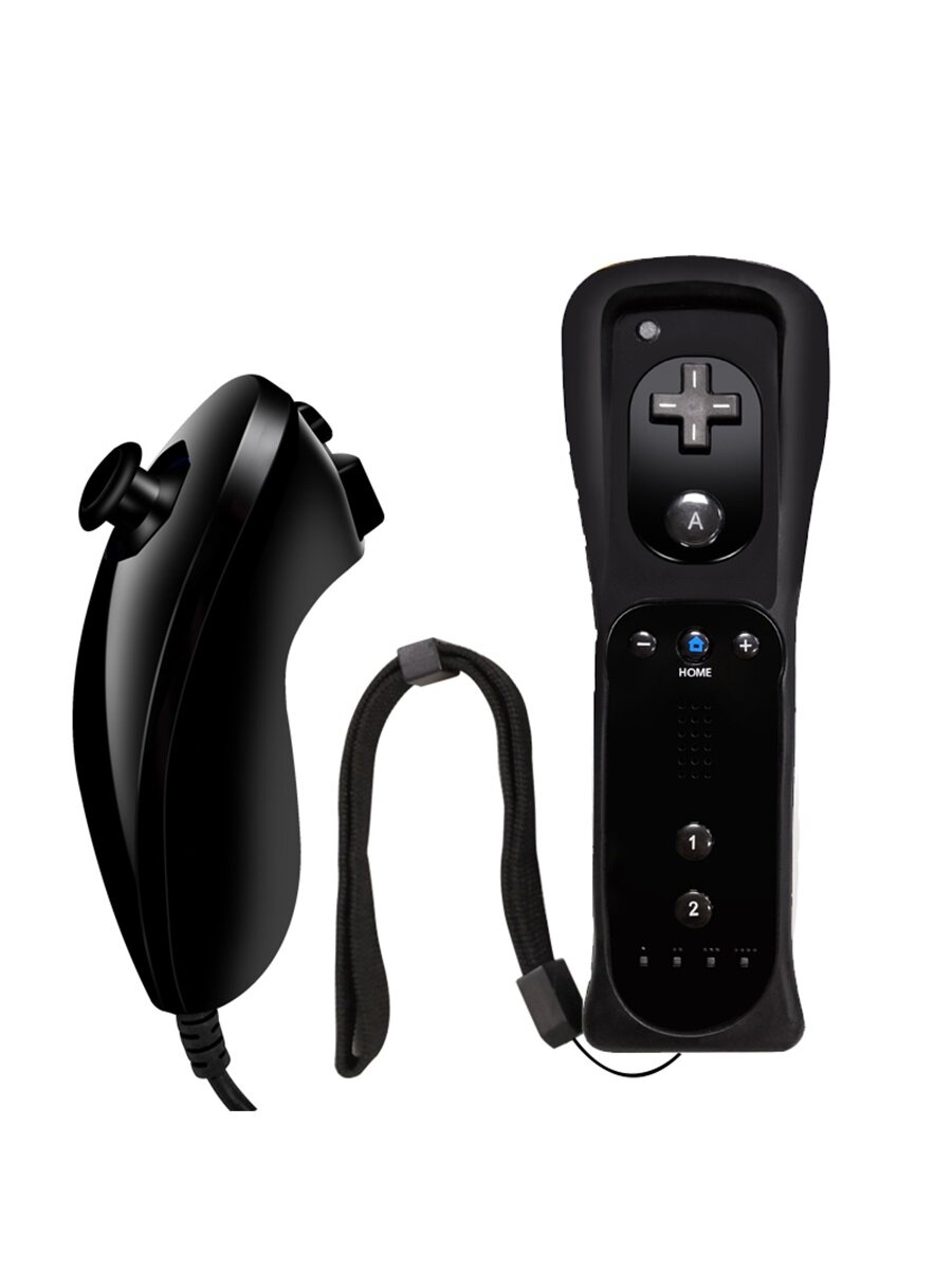 Без движения Плюс Пульт дистанционного управления для Wii Remote Gamepad для управления играми Nintendo Wii с силиконовым чехлом