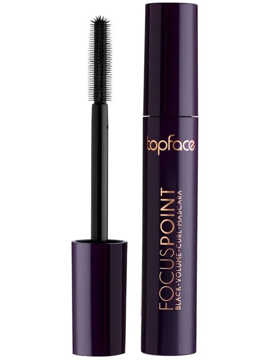 Тушь для ресниц Topface Focus Point Black Volume Curl Mascara для объема и подкручивания ресниц, Black