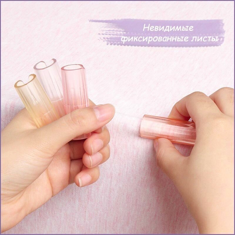 Держатель простыни, Фиксаторы для простыни, Набор держателей для простынь состоит из 24 прозрачных зажимов — фото 1