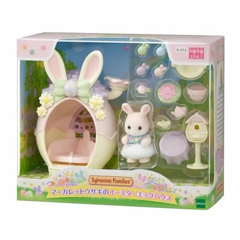 Домик с пасхальными яйцами кролика Маргарет из sylvanian families