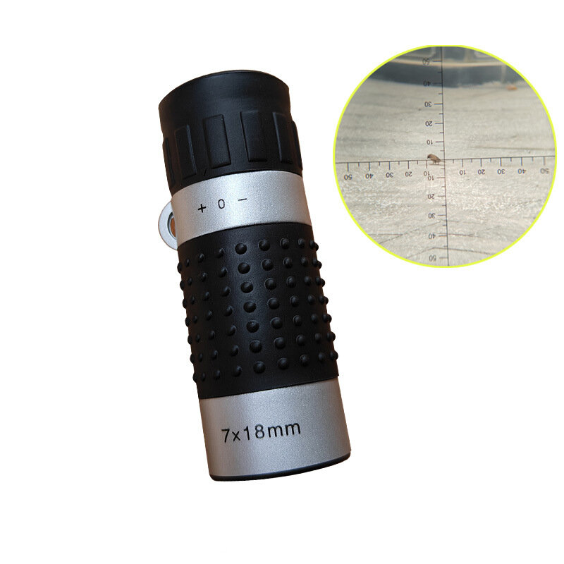 8x Крестообразный однотрубный телескоп с высоким увеличением HD, регулируемый вверх-вниз, влево-вправо, для наблюдения за совами и птицами, 7x прицел, 10 современных