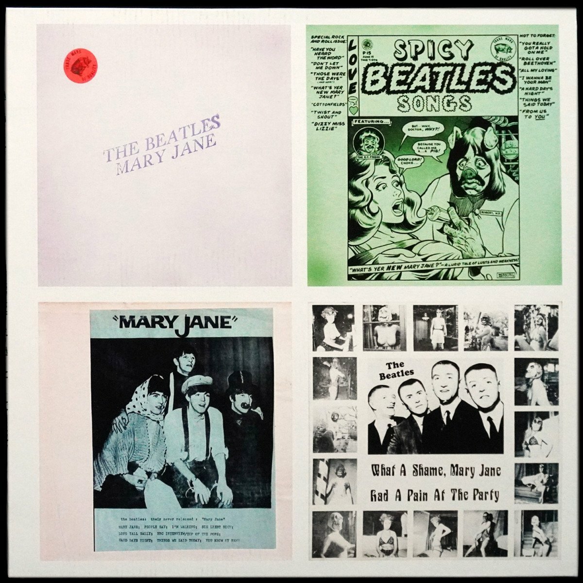 Виниловая пластинка Not On Label Beatles – What's The New, Mary Jane? (цветной винил)