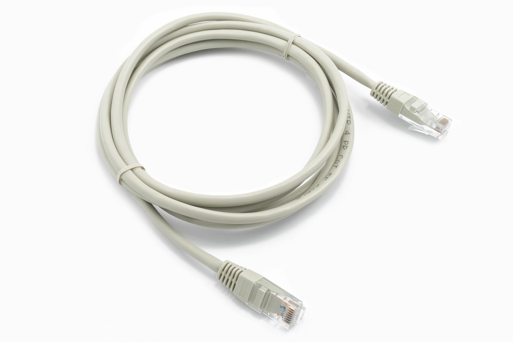 Кабель патч-корд А1 2 м, U/UTP, 5e, CCA, серый A1-LCU5E-2M