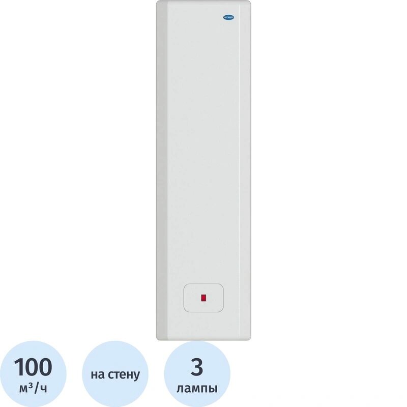 Облучатель-рециркулятор мегидез с лампами 3х30Вт, МСК-908