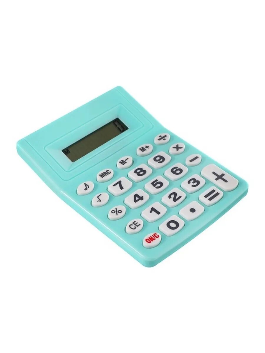 Компактный настольный калькулятор с большим дисплеем