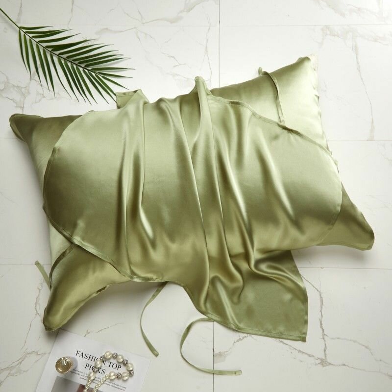 6A Шелк тутового дерева 30 мамме Чистый шелк Одиночная подушка Полотенце Красота Пара Одиночное полотенце Головной платок Анти-клещи Шелк Лето