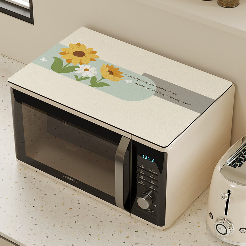 Чехол от пыли для микроволновой печи, новый водопоглощающий солнцезащитный чехол для стиральной машины, духовки, холодильника, универсальный