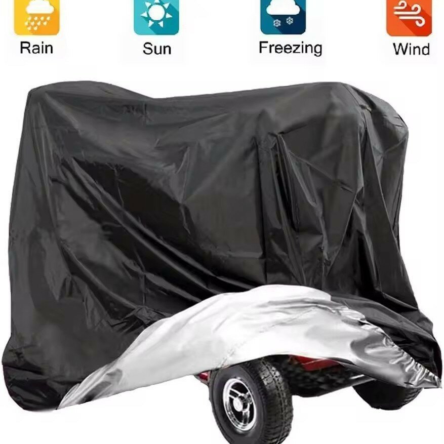 Чехол для скутера для пожилых, чехол от пыли для электрического скутера, чехол для хранения инвалидной коляски, чехол для скутера для мобильности