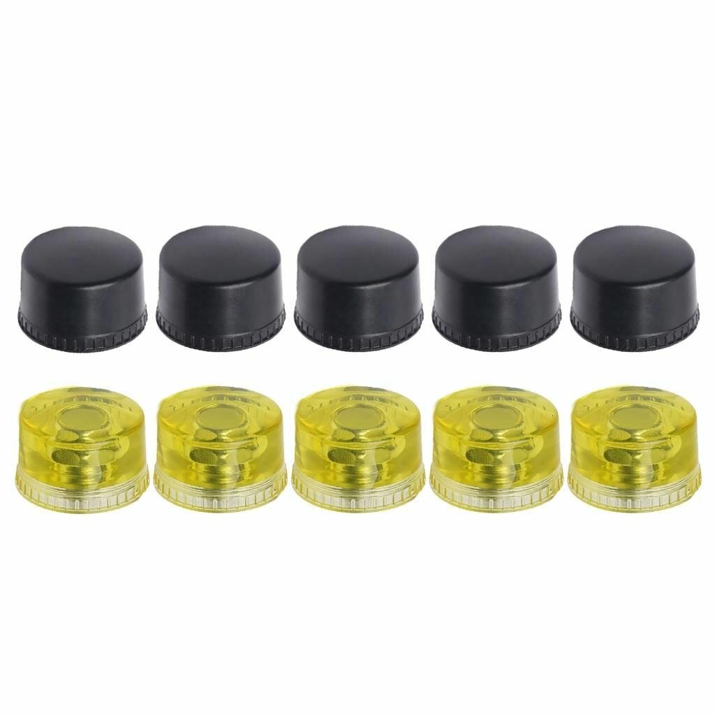 Замена головки резинового и пластикового молотка, желтый и черный наконечник, 25mm