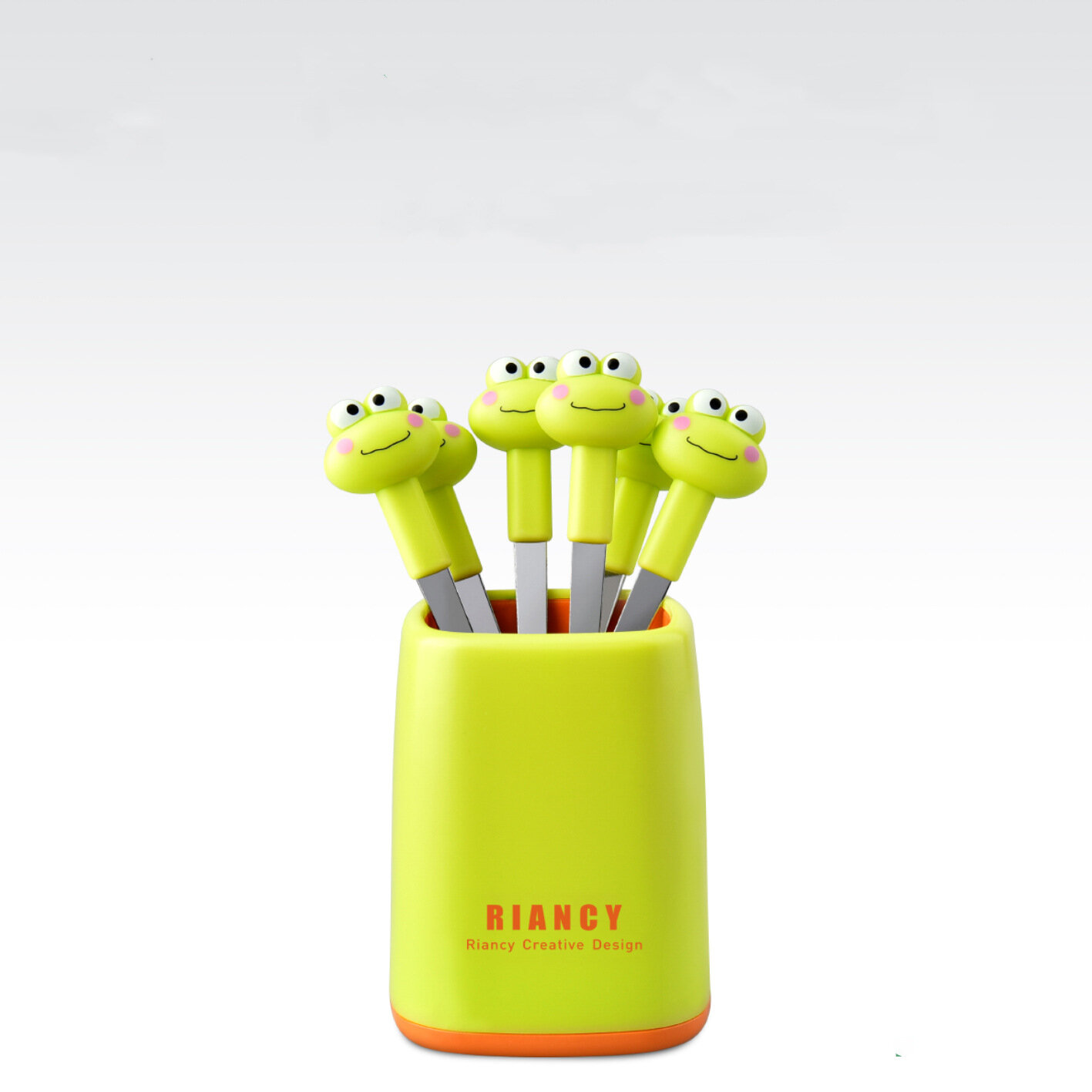 Креативный милый легкий роскошный домашний десерт вилка для фруктов Детские банки для хранения костюм вилка для фруктов