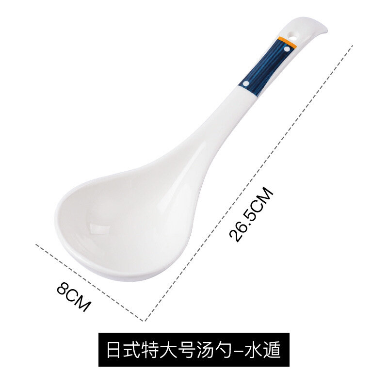 Фабрика поставляет ежедневную керамическую ложку Японская Бытовая суповая ложка с длинной ручкой большая белая ложка