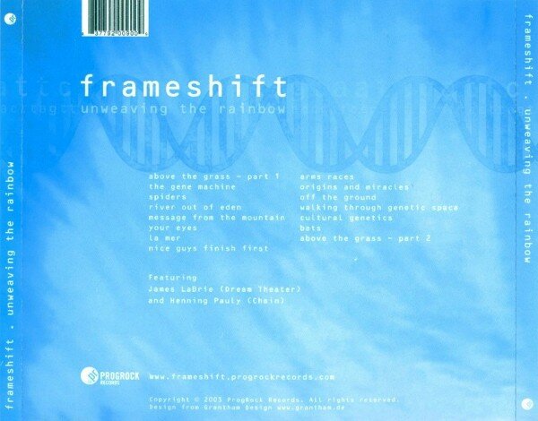Компакт-диск Frameshift - Unweaving The Rainbow (1 CD) — фото 1