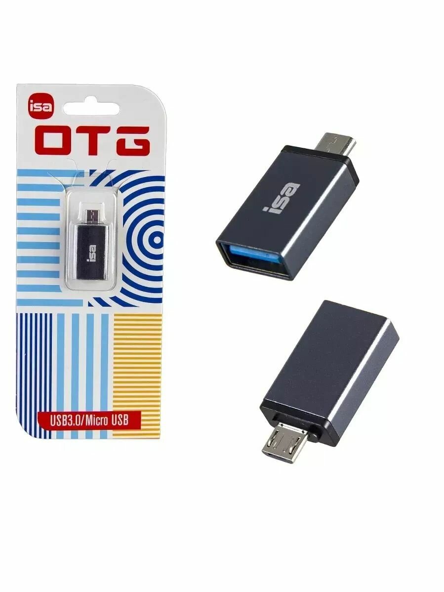 Переходник OTG на Micro USB на USB 3.0 G-08 ISA