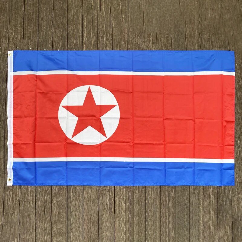 Флаг Северной Кореи xvggdg 3x5