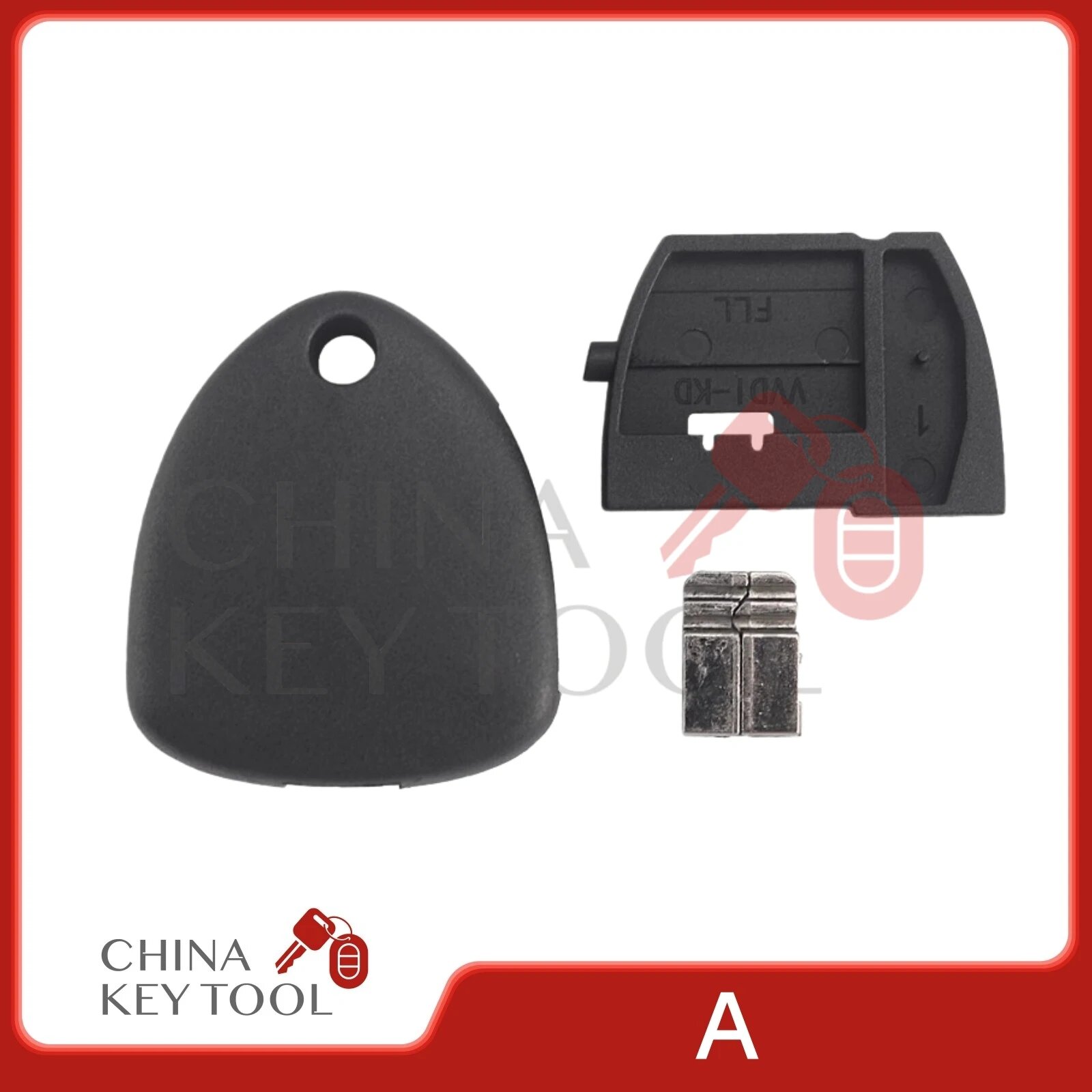 Универсальная ручка для среднего ключа, заготовка для ключа, работает с KD KEYDIY VVDI, заготовка для ключа для Audi Honda Toyota Peugeot VW Hyundai Kia A-Ferrari