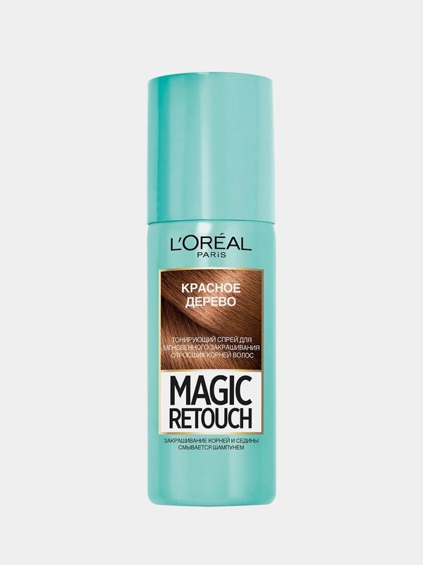 Тонирующий спрей LOreal Paris Magic Retouch, 6, Красное дерево, 75 мл