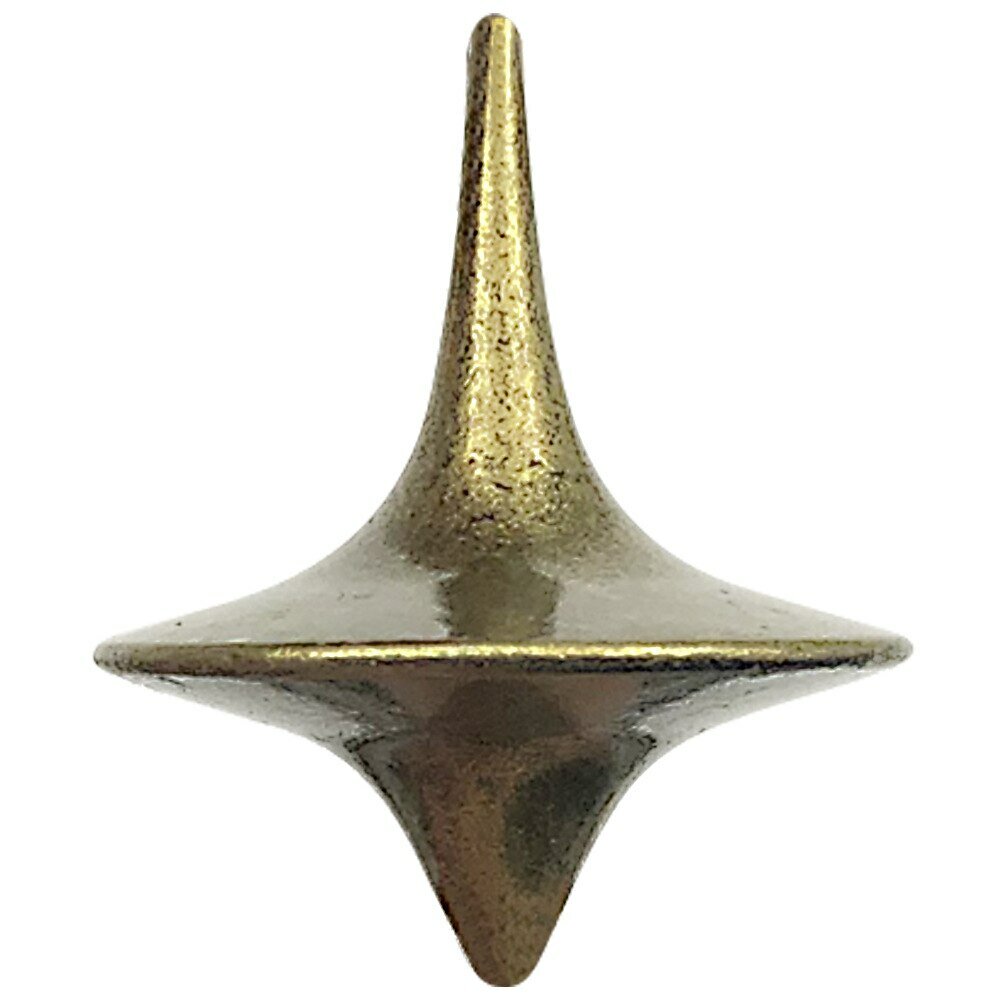 Металл вращающийся верхний игрушки взрослый антистресс гироскоп офис вечеринка вращающийся вершины для детей (медь)