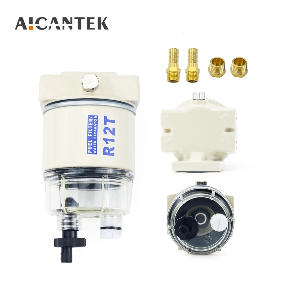 Фильтр Racor Турбины Дизельного Двигателя с Водоотделителем Мазута для 140R 120AT S3240 NPT ZG1/4-19 Высокого Качества R12S R12T