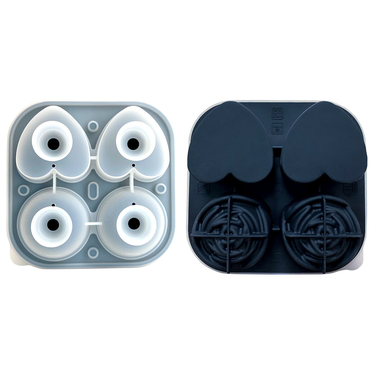 Силиконовая форма для льда, форма для кубиков льда, форма для ледяных шаров, ледяной контейнер, форма для мороженого в виде медведя, розы, цветка и маски для лица, кухонные принадлежности