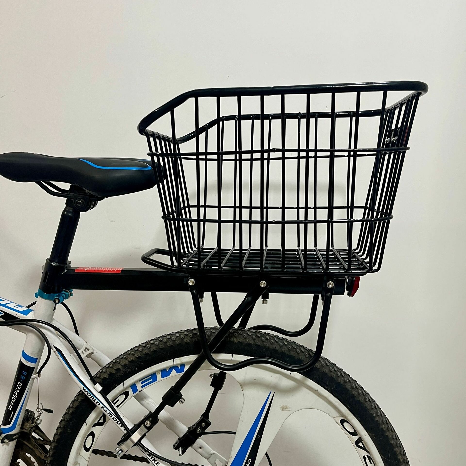 Задний багажник для горного велосипеда, универсальный велосипедный багажник, задний сиденье, задний каркас, детская корзина для заднего сиденья