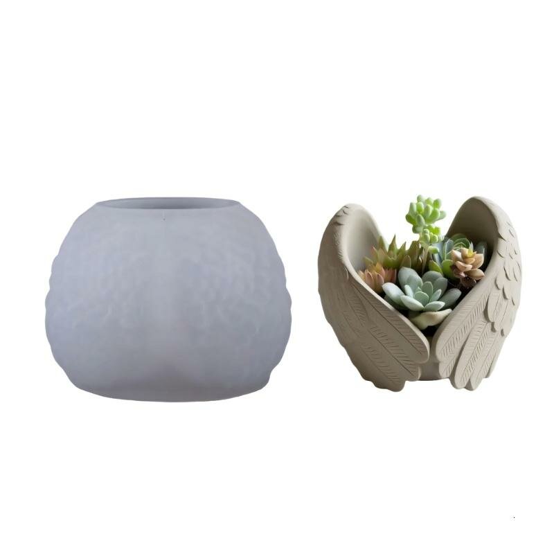 Силиконовая форма в виде крыльев ангела