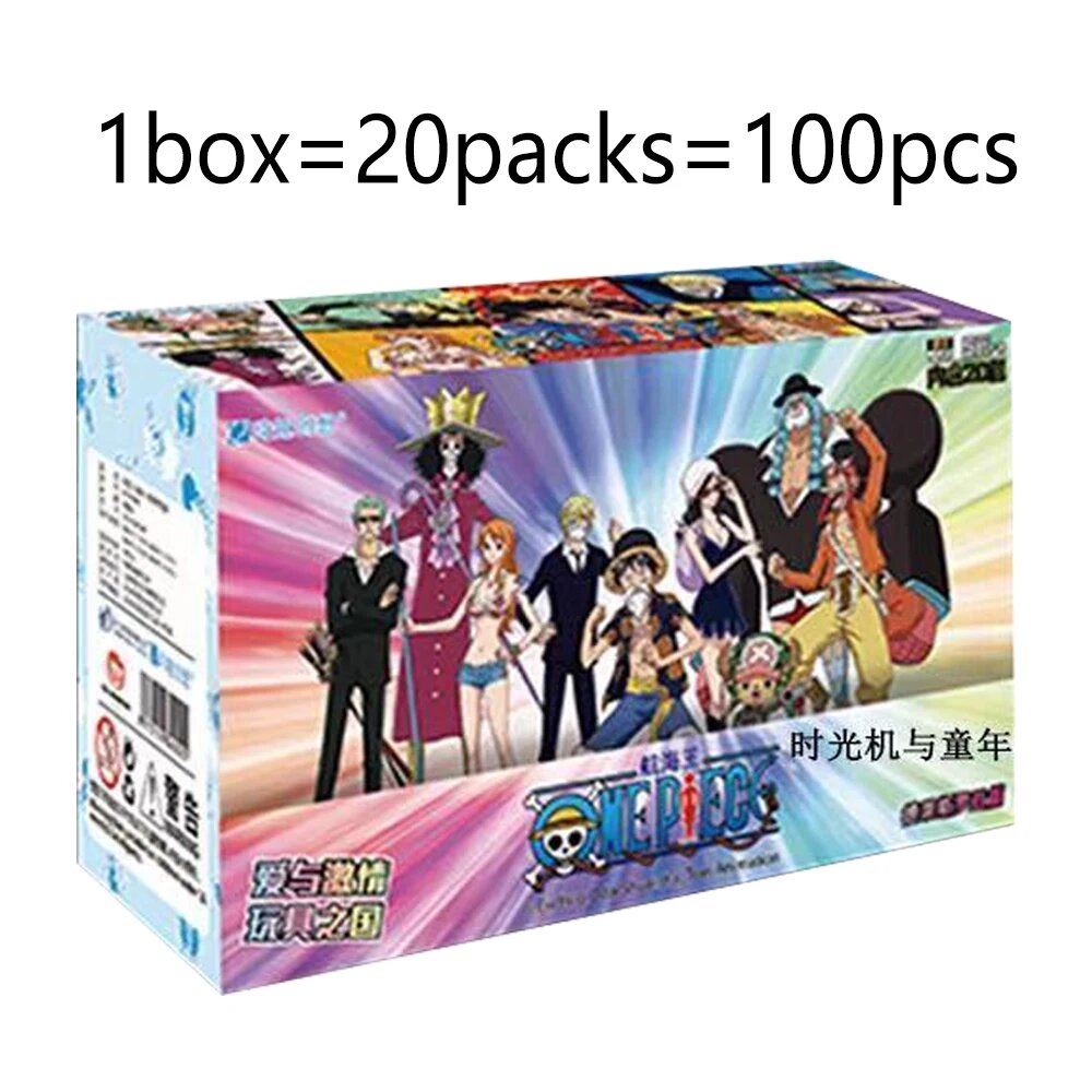 Коллекционная карта Bandai ONE PIECE Nico Robin Tony Tony Chopper Boa Hancock 1 Box Per 20 packs