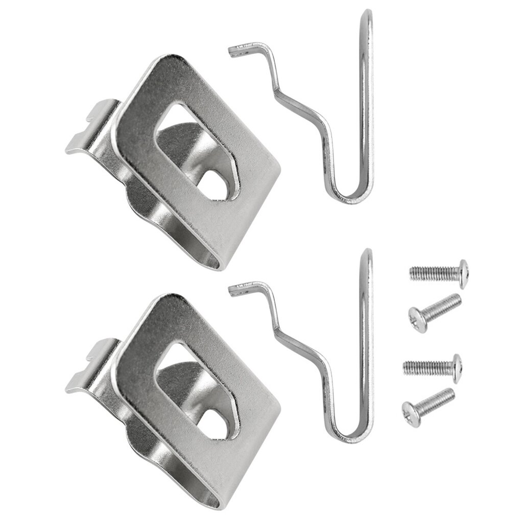 4шт N268241 N086039 Инструментальный Крюк Из Нержавеющей Стали Электрическая Дрель Зажим для Ремня Безопасности для Организации Гаражной Мастерской