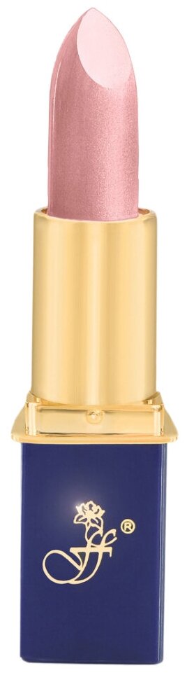 Помада FFleur L24 107, увлажняющая, стойкая, перламутровый финиш, розовая