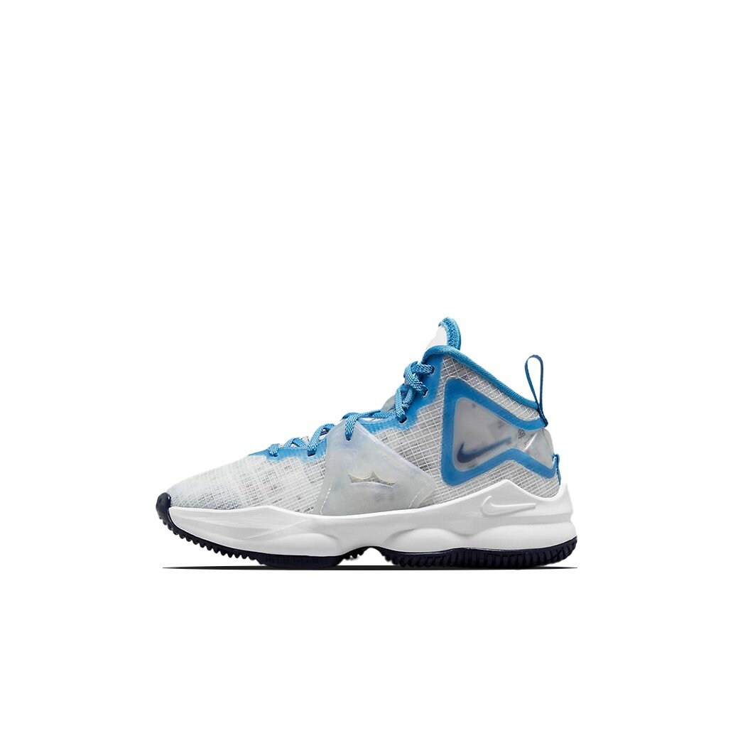 Кеды NIKE Lebron 19, размер EU 28 стопа (17CM), серый — фото 1