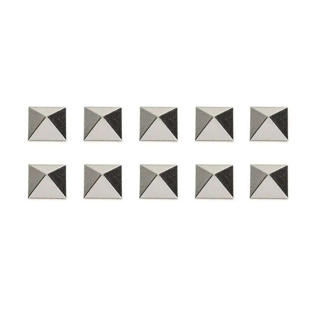 10 шт. 1,5*1 см накладки на сноубордические накладки из цинкового сплава, пирамидные шпильки, противоскользящие коврики для лыж, сноуборда, ручка для сноуборда, коврик для зимних видов спорта, лыжный инструмент