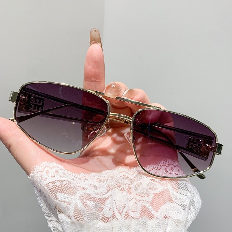 Style Очки солнца Двойная Пилот Металл Дорожная Жен/98110