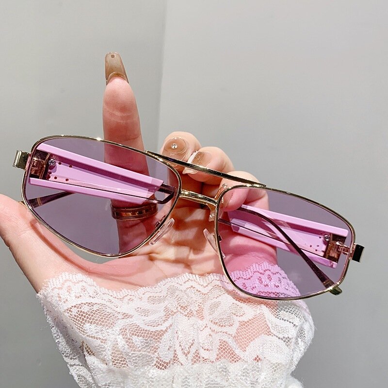 Style Очки солнца Двойная Пилот Металл Дорожная Жен/98110