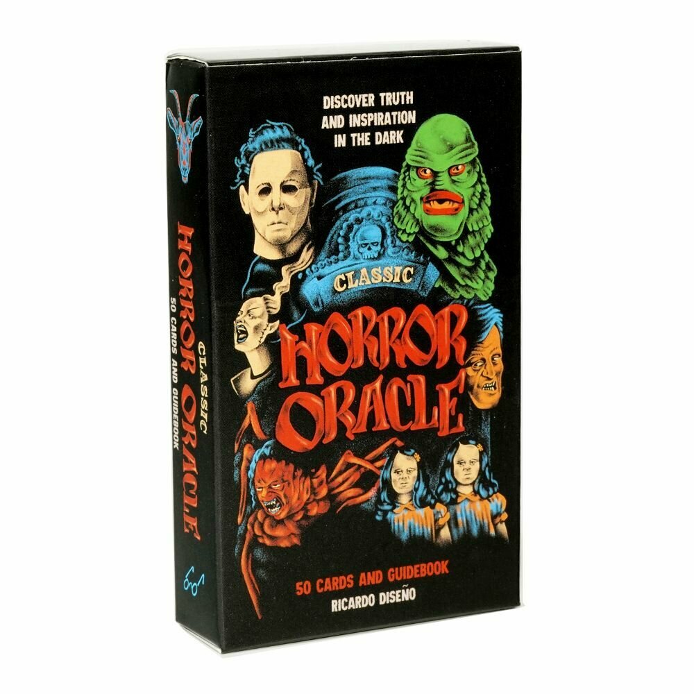 Карты Таро Classic Horror Oracle 50 Карты 10*6см