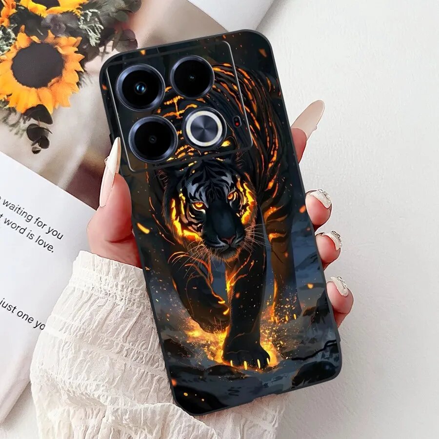 Чехол для Infinix 40 Pro, задняя крышка, модный силиконовый мягкий чехол с рисунком для Infinix Note 40 Note 40 Pro Plus X6851, сумки для телефонов