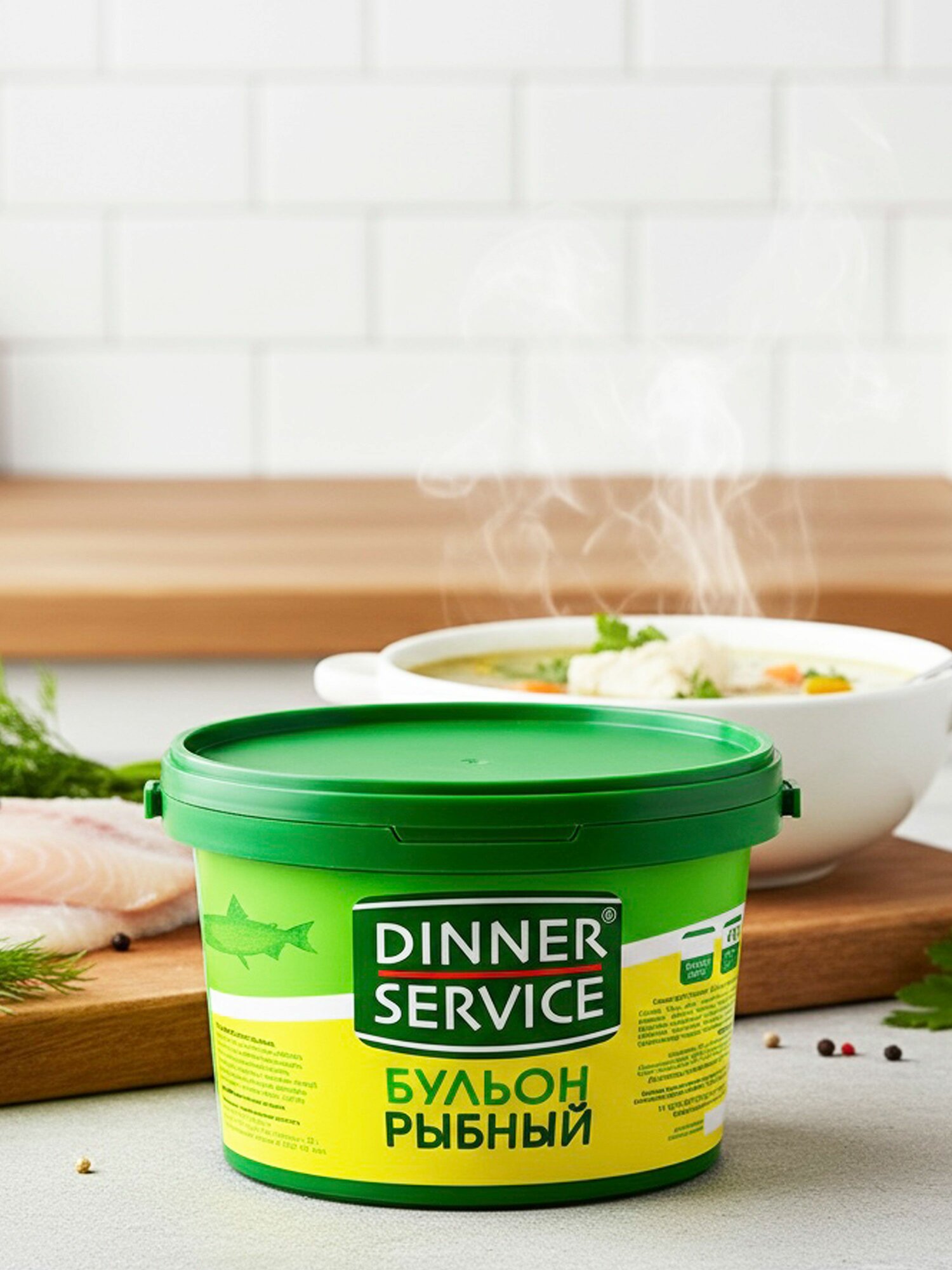 DINNER SERVICE Бульон рыбный, 1,5 кг