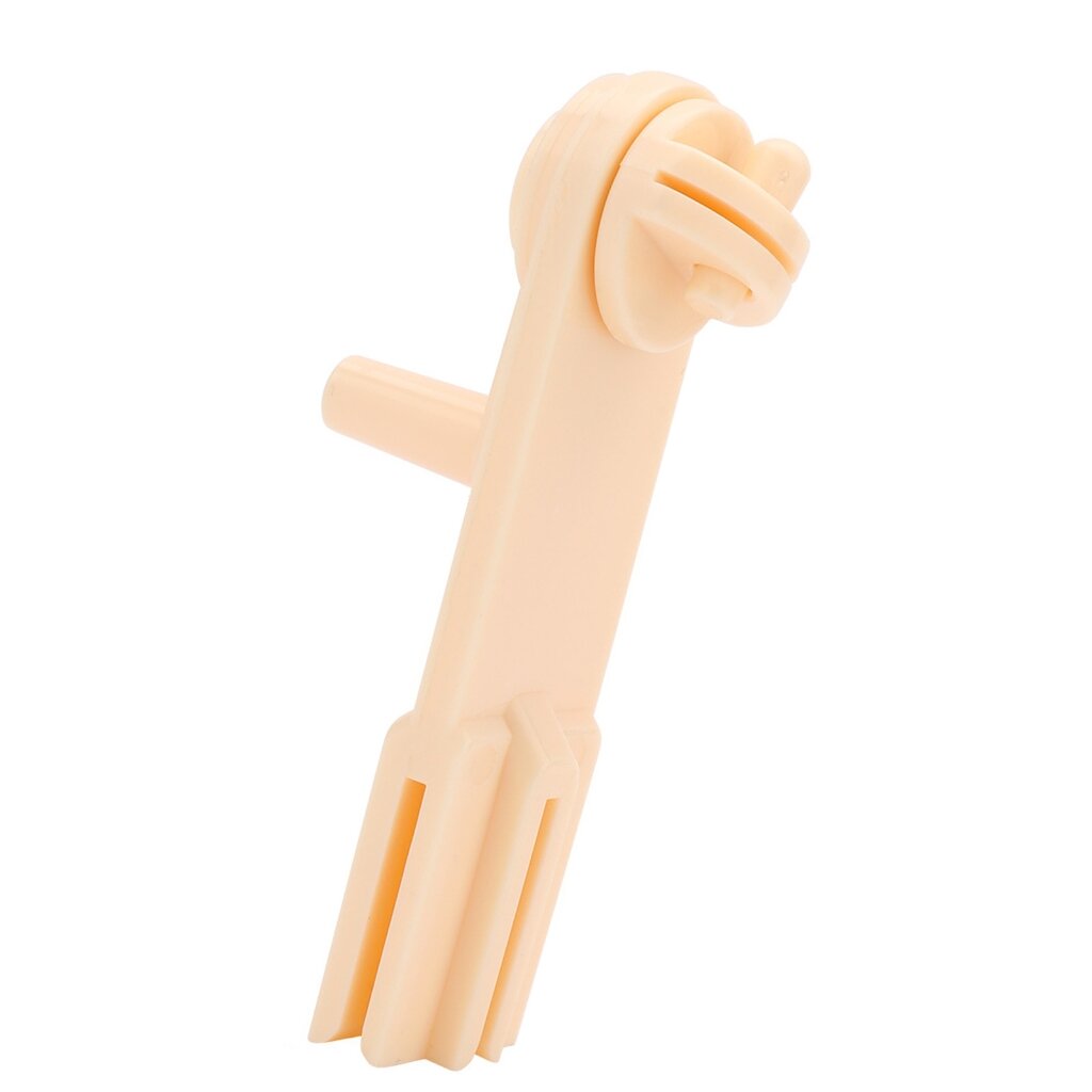 Вышивка крестиком，Портативная мини-намоточная машина с ручным приводом для вышивания крестиком пластиковой намоточной доски-бежевый