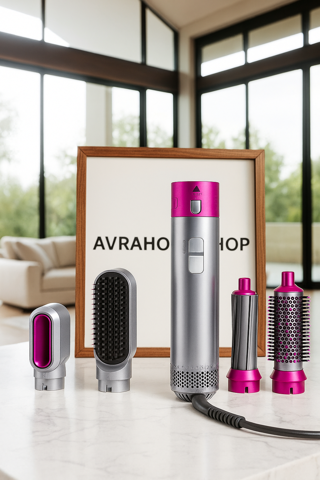 Мультистайлер 5в1 для волос: фен, плойка, выпямитель, заивика, для каскада и разных причесок, уход за волосами