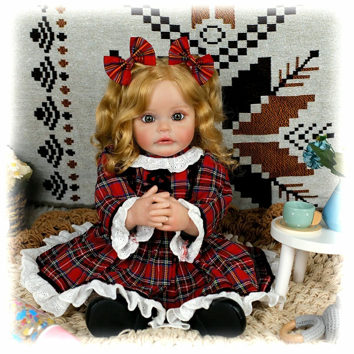 Кукла Реборн виниловая LifeReborn 55 см