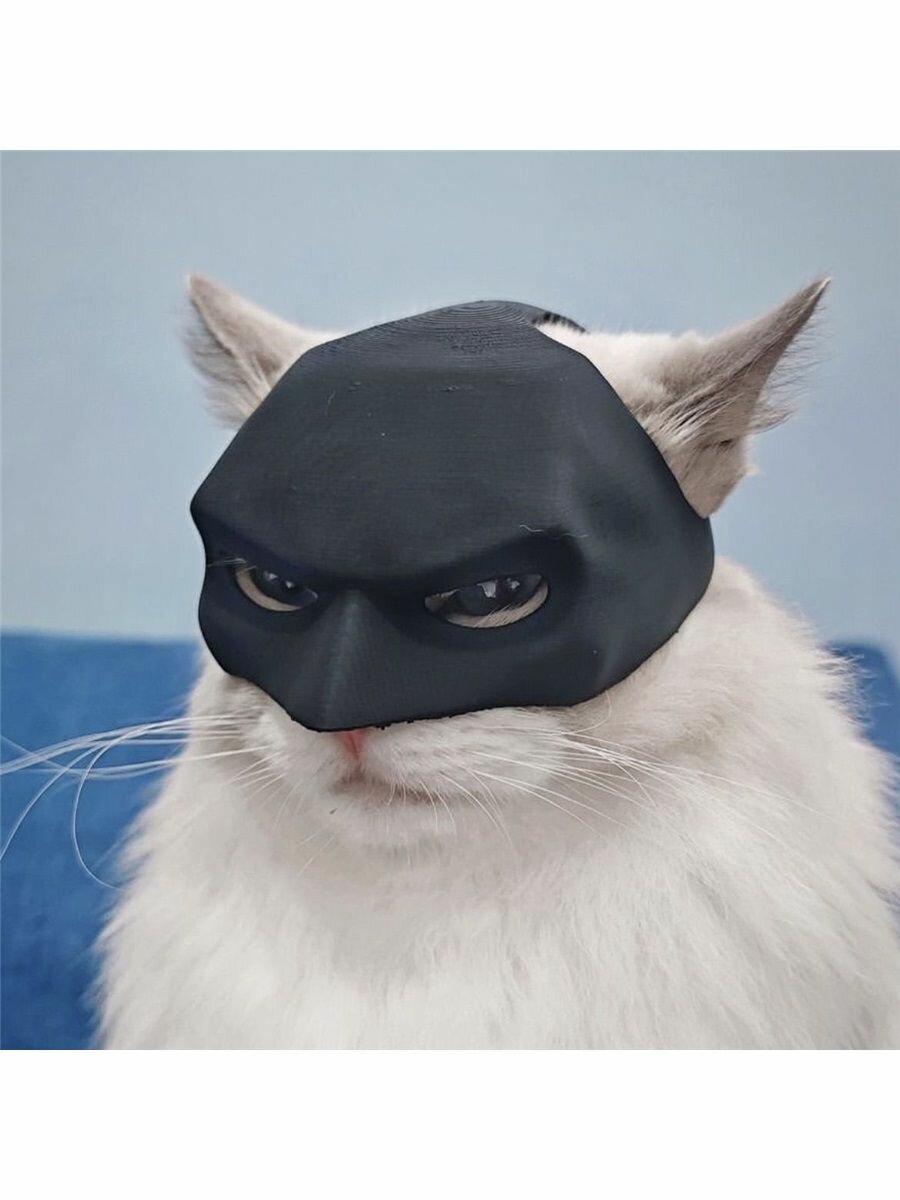 Маска кота в стиле Бэтмена / Костюм кошки