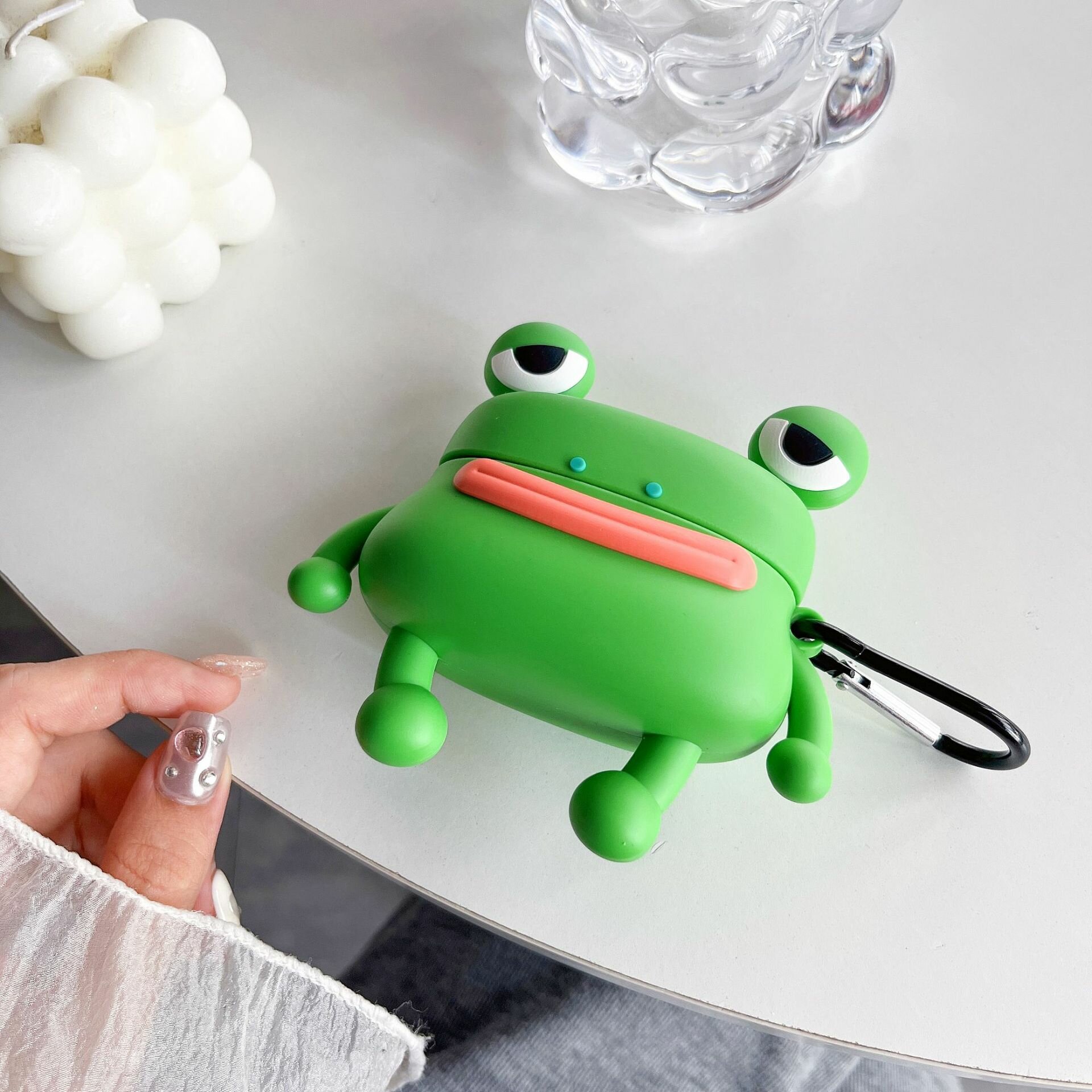 Подходит для беспроводных Bluetooth-наушников Sony WF1000XM5, защитный чехол, 3D силикон, креативный милый мультяшный дизайн