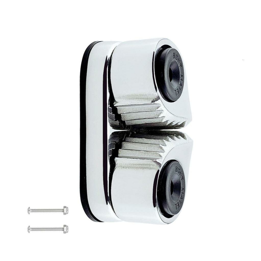 Зажим для троса из нержавеющей стали с направляющими кольцами, Черный - Стиль 1