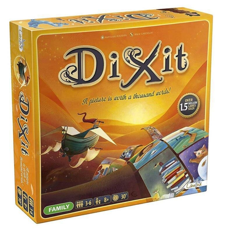 Английская настольная игра Dixit Stella Universe Only Words Party Strategy 10 расширений