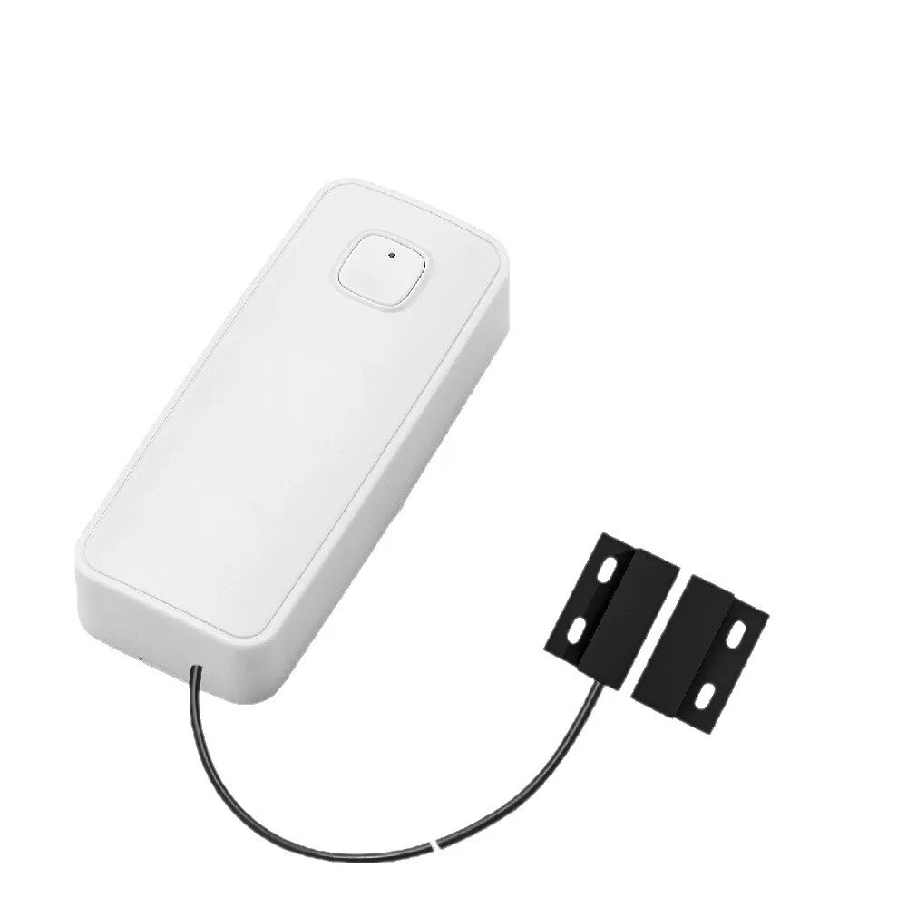 Tuya WIFI умный магнитный датчик для двери, окна, охранная сигнализация, детектор открытия и закрытия, домашний противоугонный датчик двери, железный датчик рулонной двери