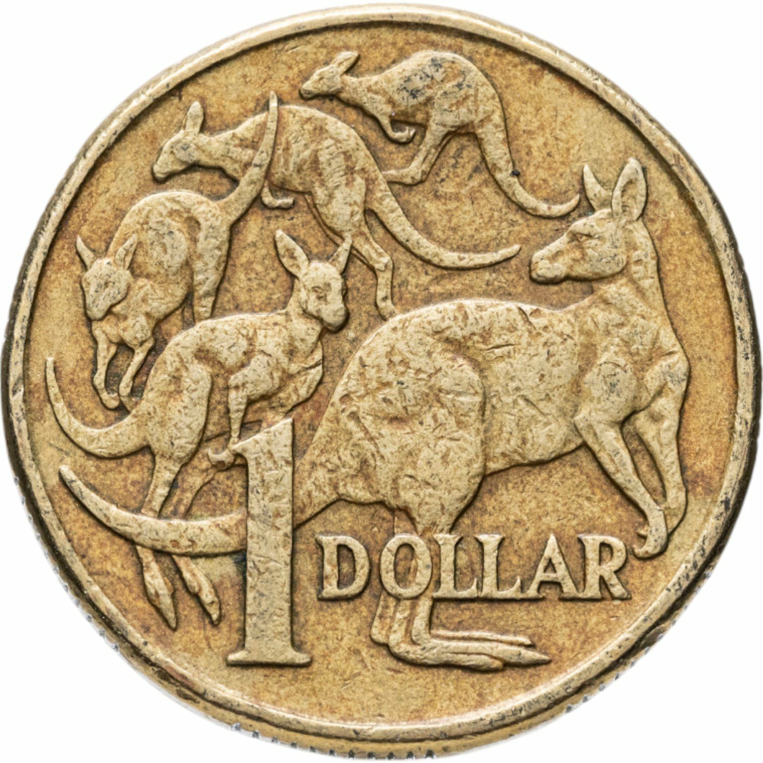 Австралия 1 доллар dollar 1995, Бронза, в сохранности VF-XF