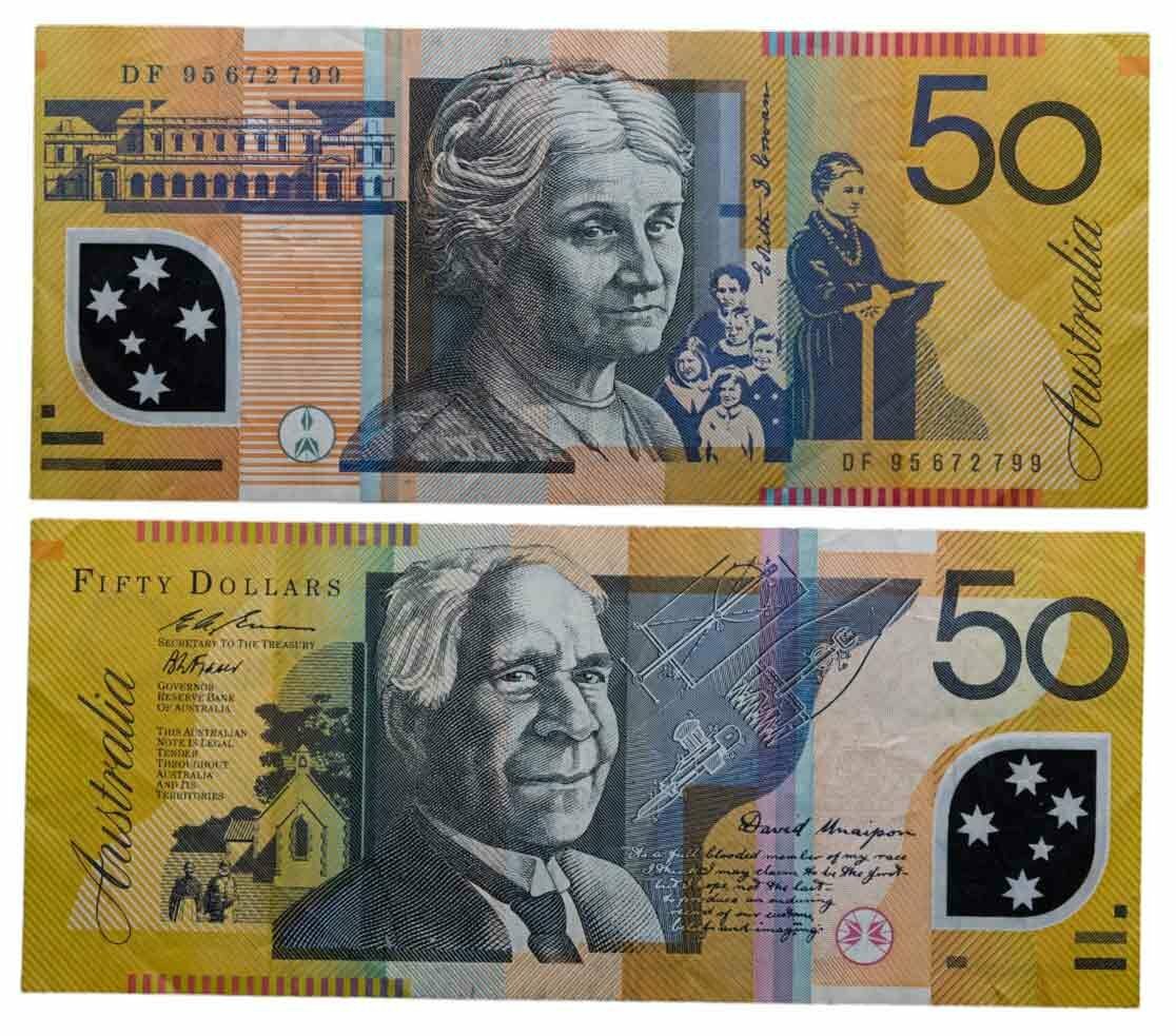 Австралия 50 долларов 1995 Pick 54a