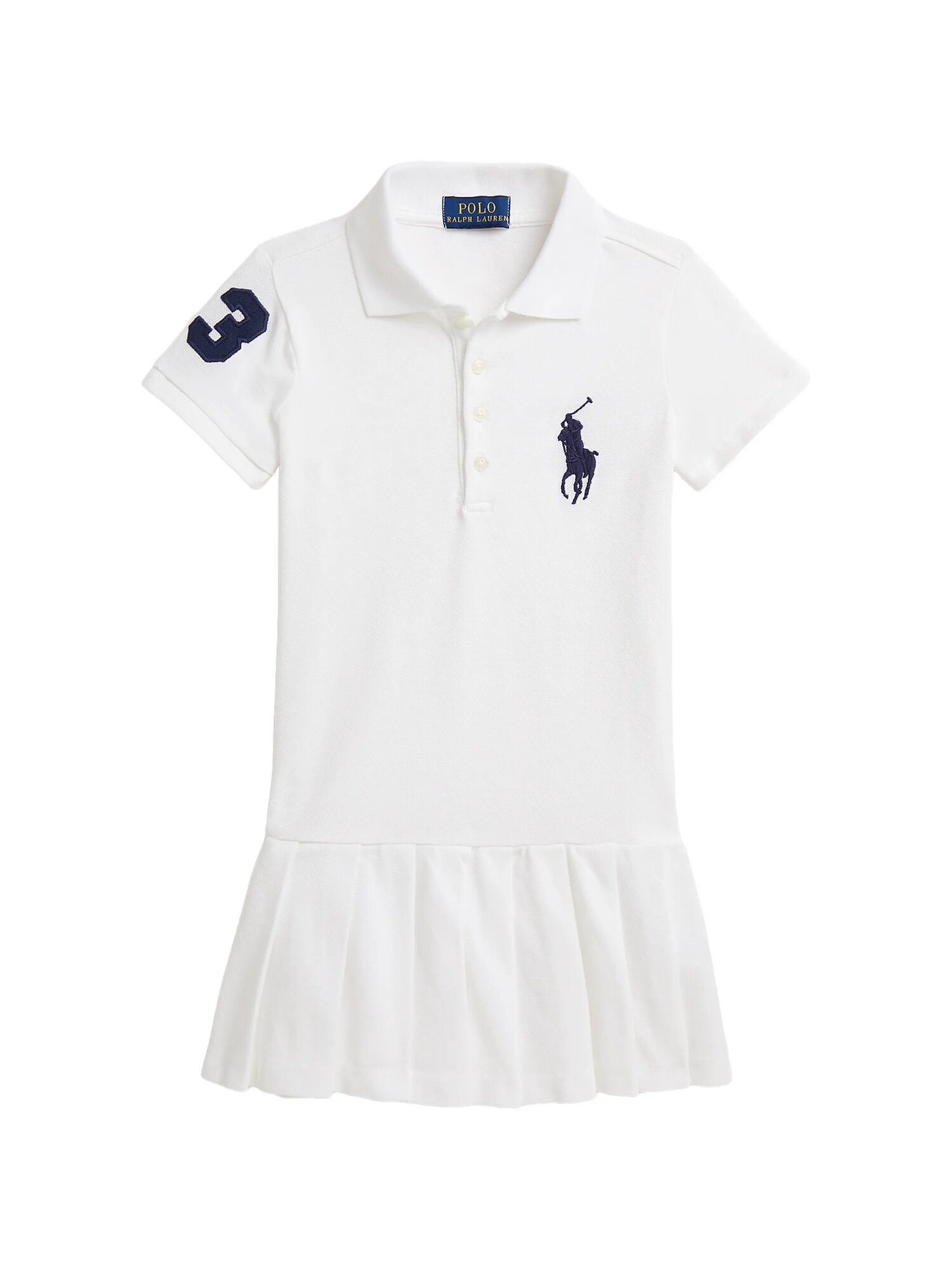 Платье Logo pleat dress