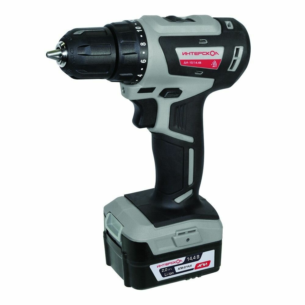 Интерскол ДА - 10 14,4В 38 минимакс бесщеточная аккум. дрель - шуруповерт Li - ion 708.2.2.70